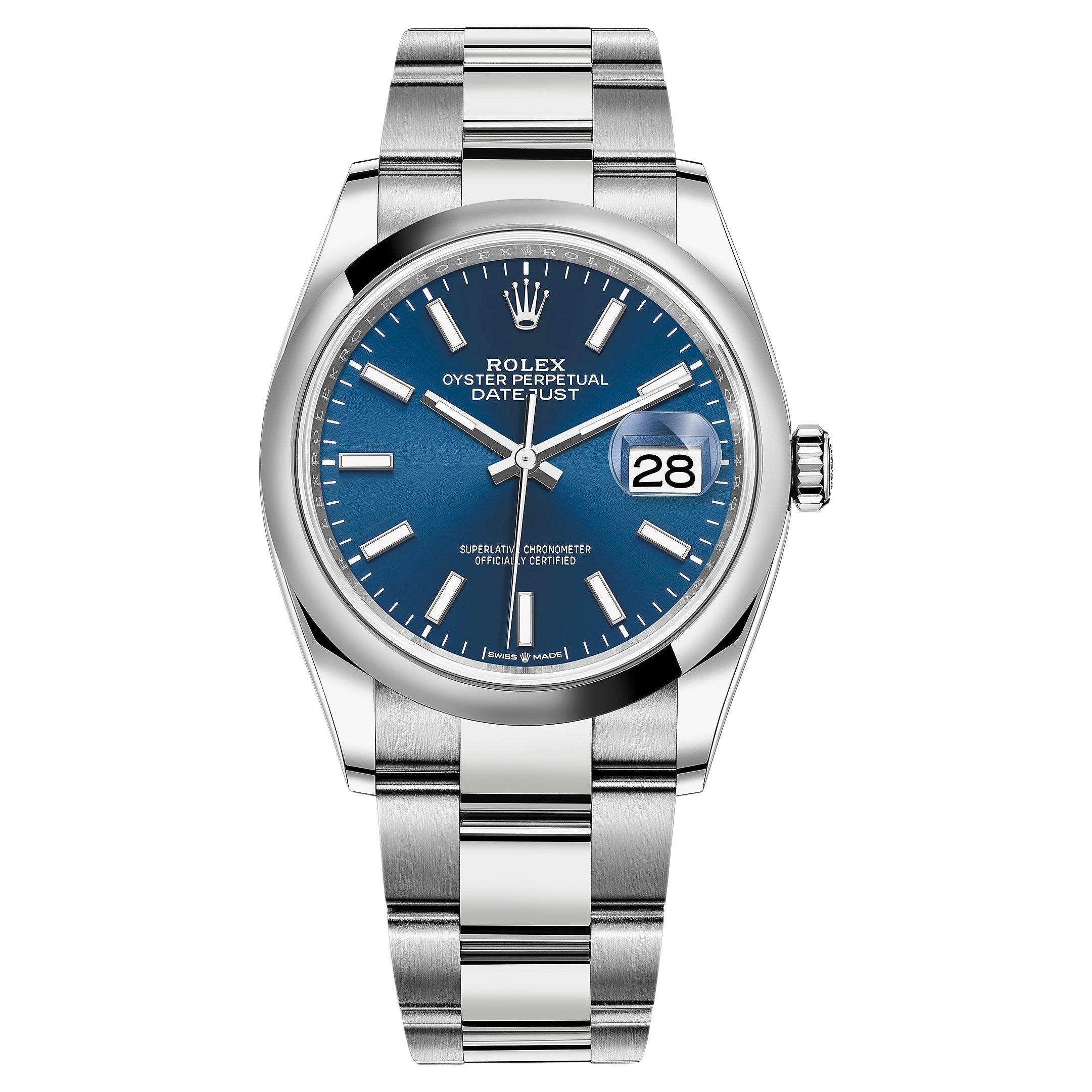 Rolex Datejust YG/SS, Ref# 126233-0046, Unworn Watch, Complete For Sale ...