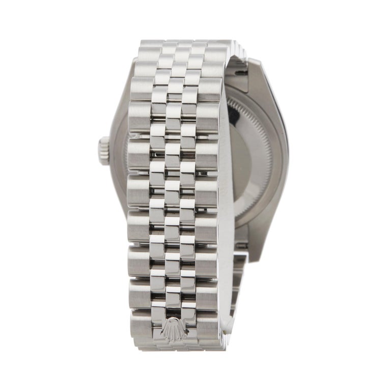 Rolex Datejust 36 Stainless Steel 116234 Wristshot at 1stDibs | rolex ...