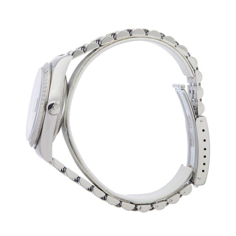 Rolex Datejust 36 Stainless Steel 16220 Wristwatch at 1stDibs