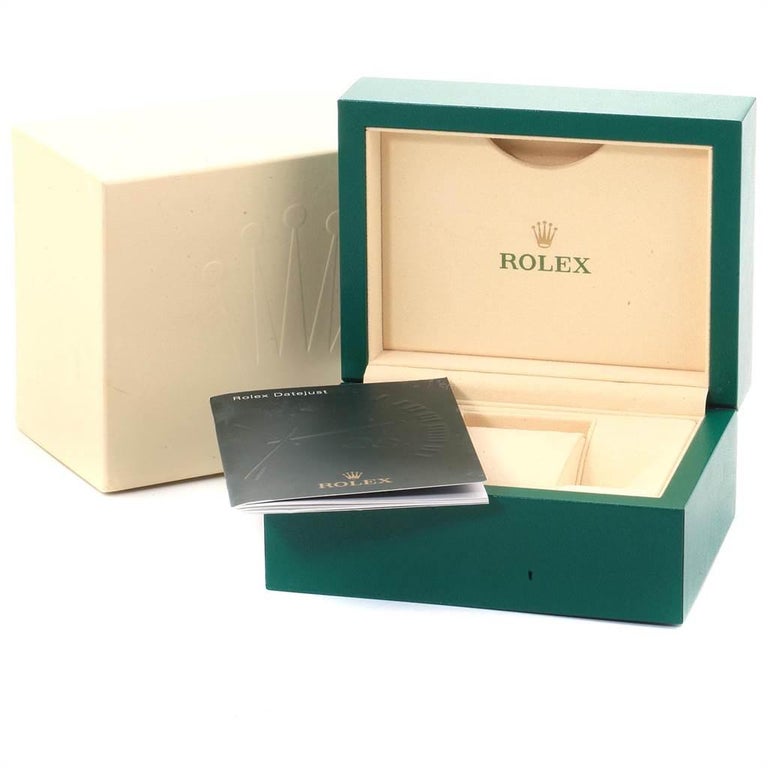 Rolex Datejust 36 Steel Yellow Gold Bronze Flower Dial Watch 116243 For ...