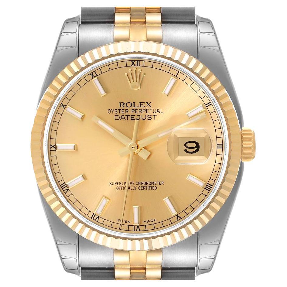Rolex Datejust 116233, Champagne Dial, Certified and Warranty For Sale ...