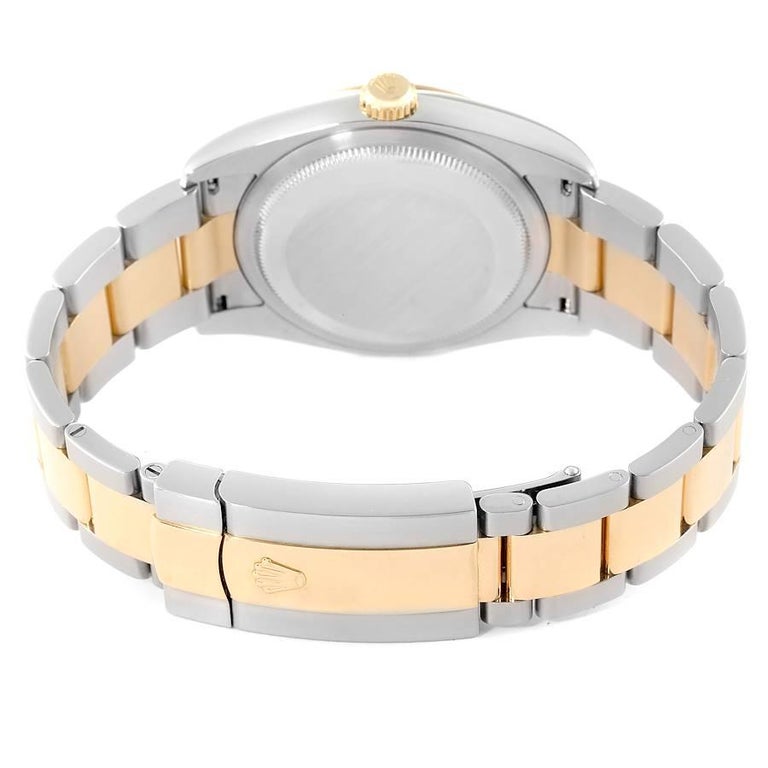 Rolex Datejust 36 Steel Yellow Gold Sunbeam Dial Mens Watch 116233 For ...