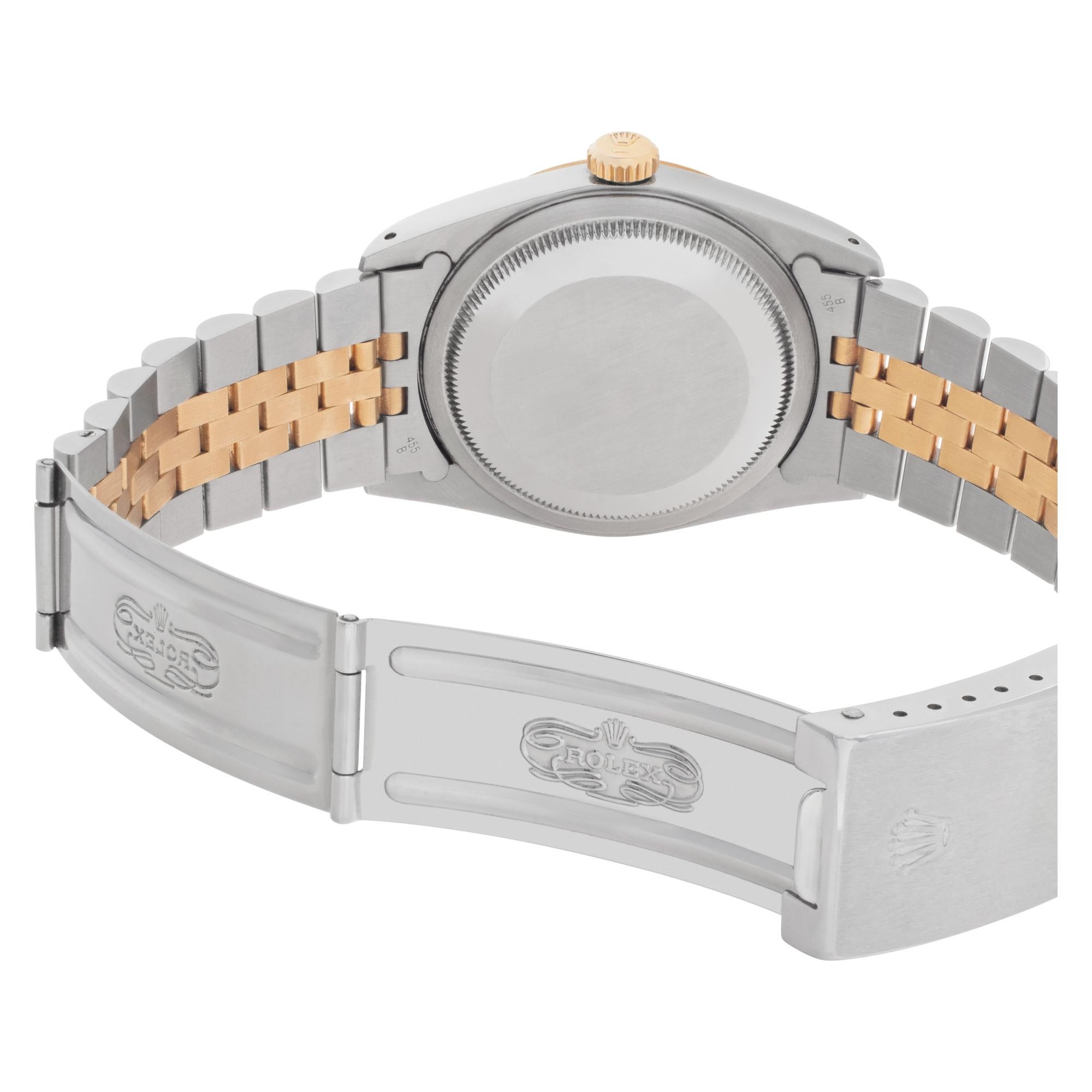 Rolex Datejust 18k Yellow Gold Wristwatch Ref 16233 For Sale at 1stDibs