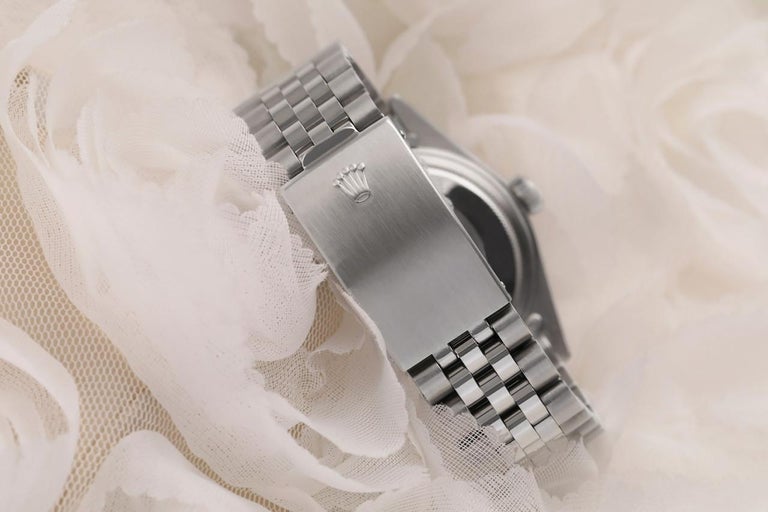 Rolex Datejust Ice Blue Dial with Baguette and Round Diamond Dial Watch ...