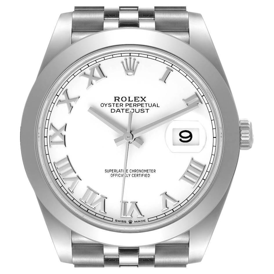 Rolex Datejust 41 126300 Custom Diamonds 20 Carat Steel Automatic Men ...