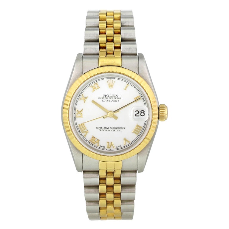 Rolex Datejust 68273 Midsize Watch at 1stDibs