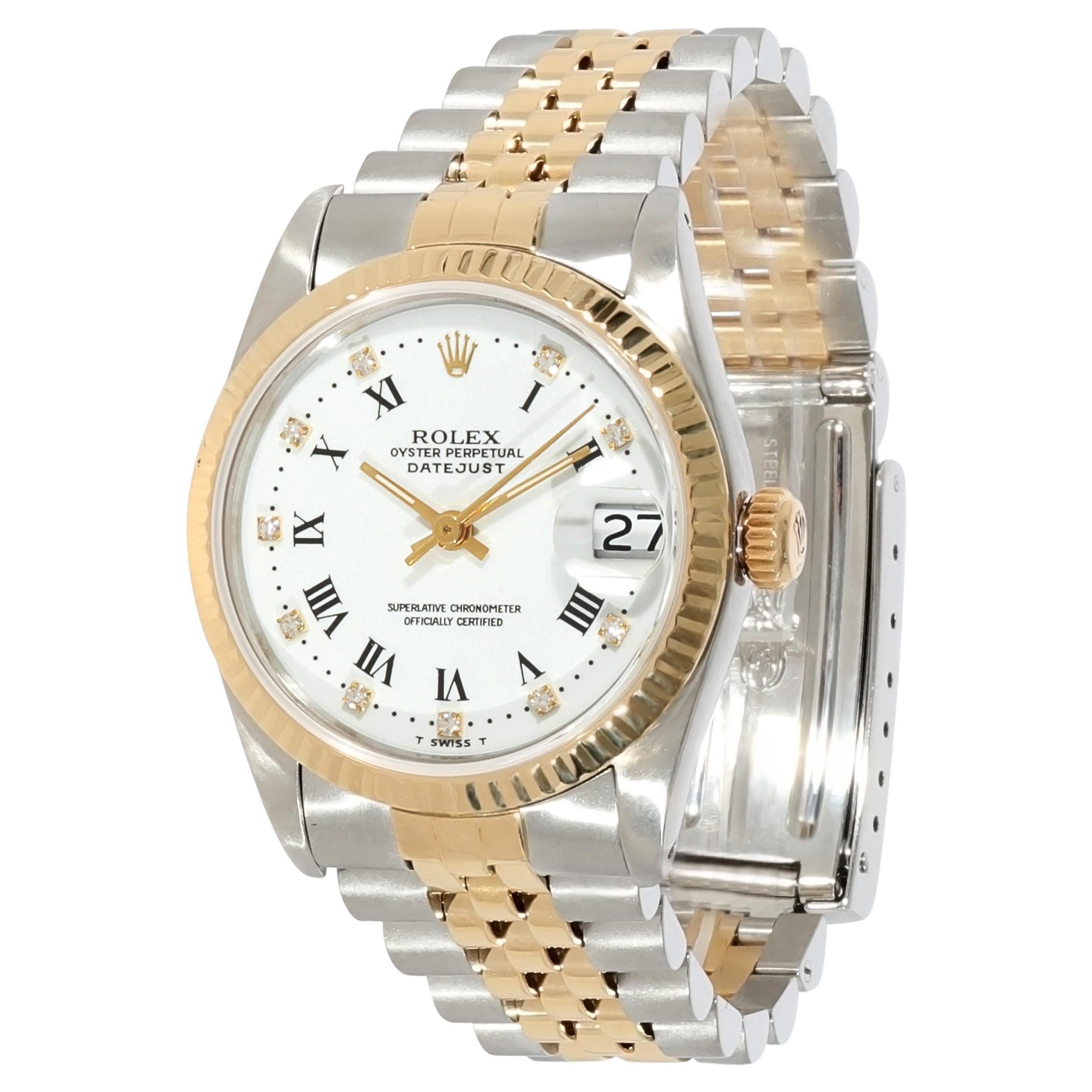 Rolex Datejust 68273 Women's Watch in 18kt Stainless Steel/Yellow Gold ...