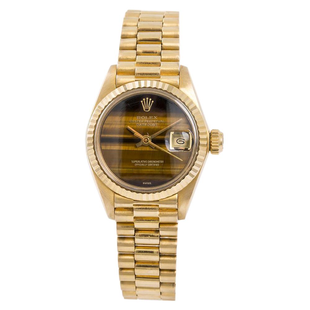 Rolex Datejust 6917, Brown Dial, Certified and Warranty at 1stDibs