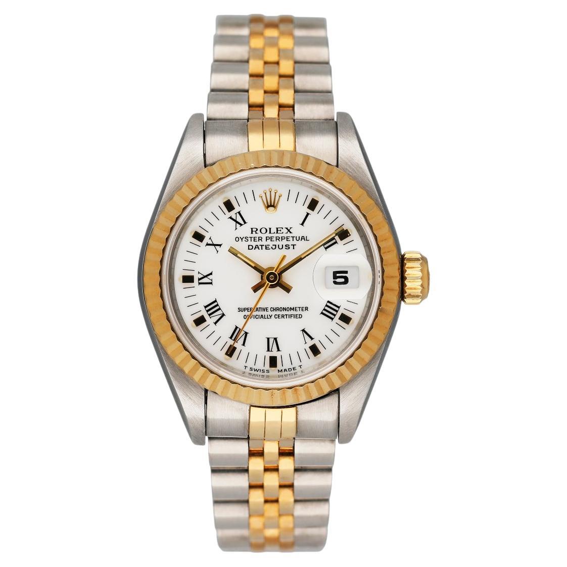 Rolex Ladies Datejust 2-Tone Watch 69173 at 1stDibs