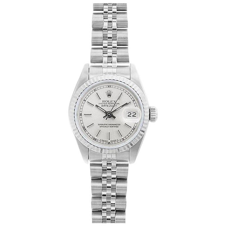 Rolex Datejust 69174, Silver Dial, Certified and Warranty at 1stDibs