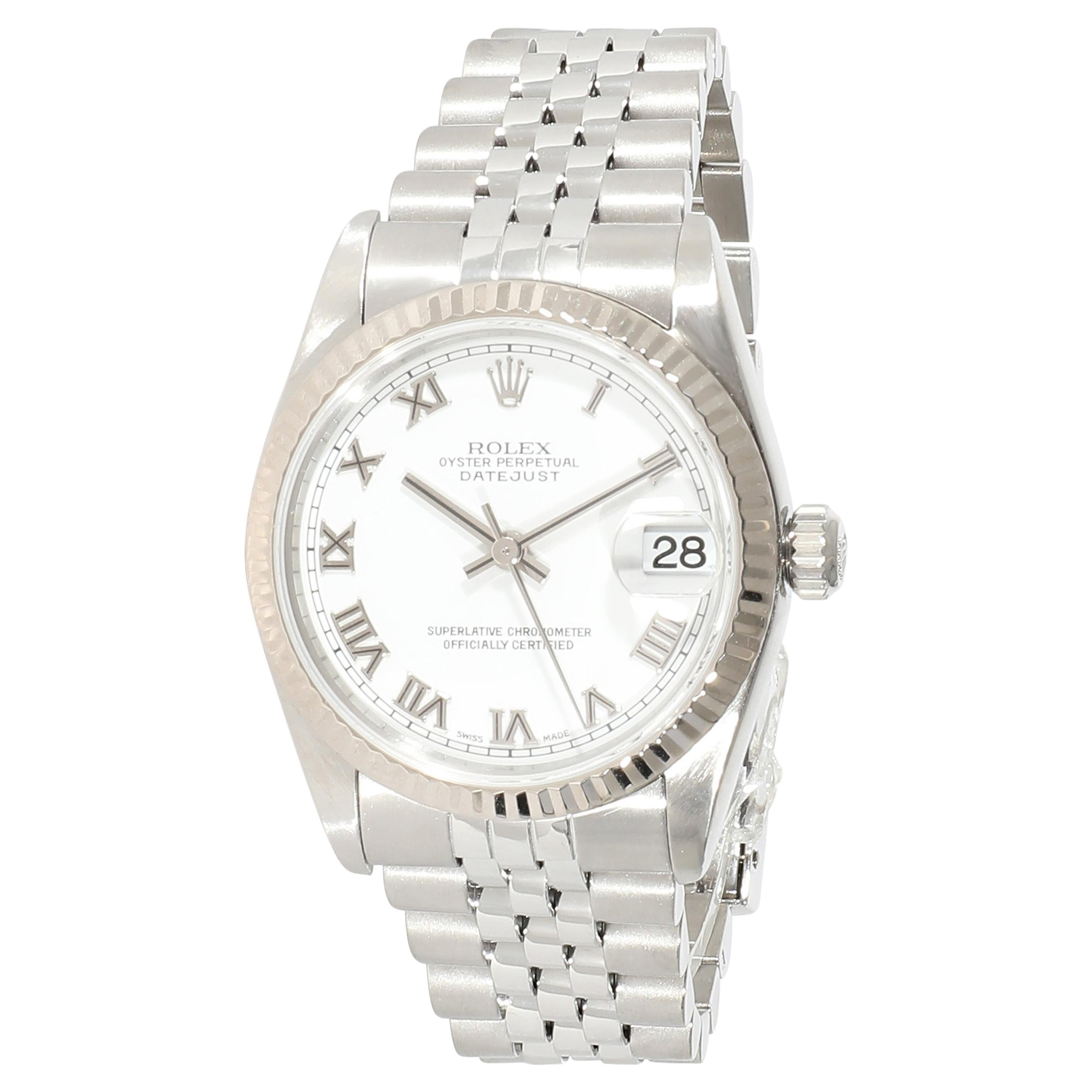 Rolex Datejust 78274 Unisex Watch in 18kt Stainless Steel/White Gold ...
