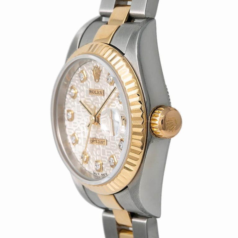 Rolex Datejust 79173, White Dial, Certified and Warranty at 1stDibs