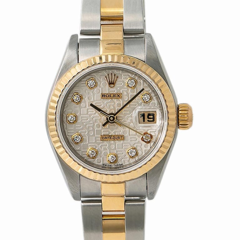 Rolex Datejust 79173, White Dial, Certified and Warranty at 1stDibs