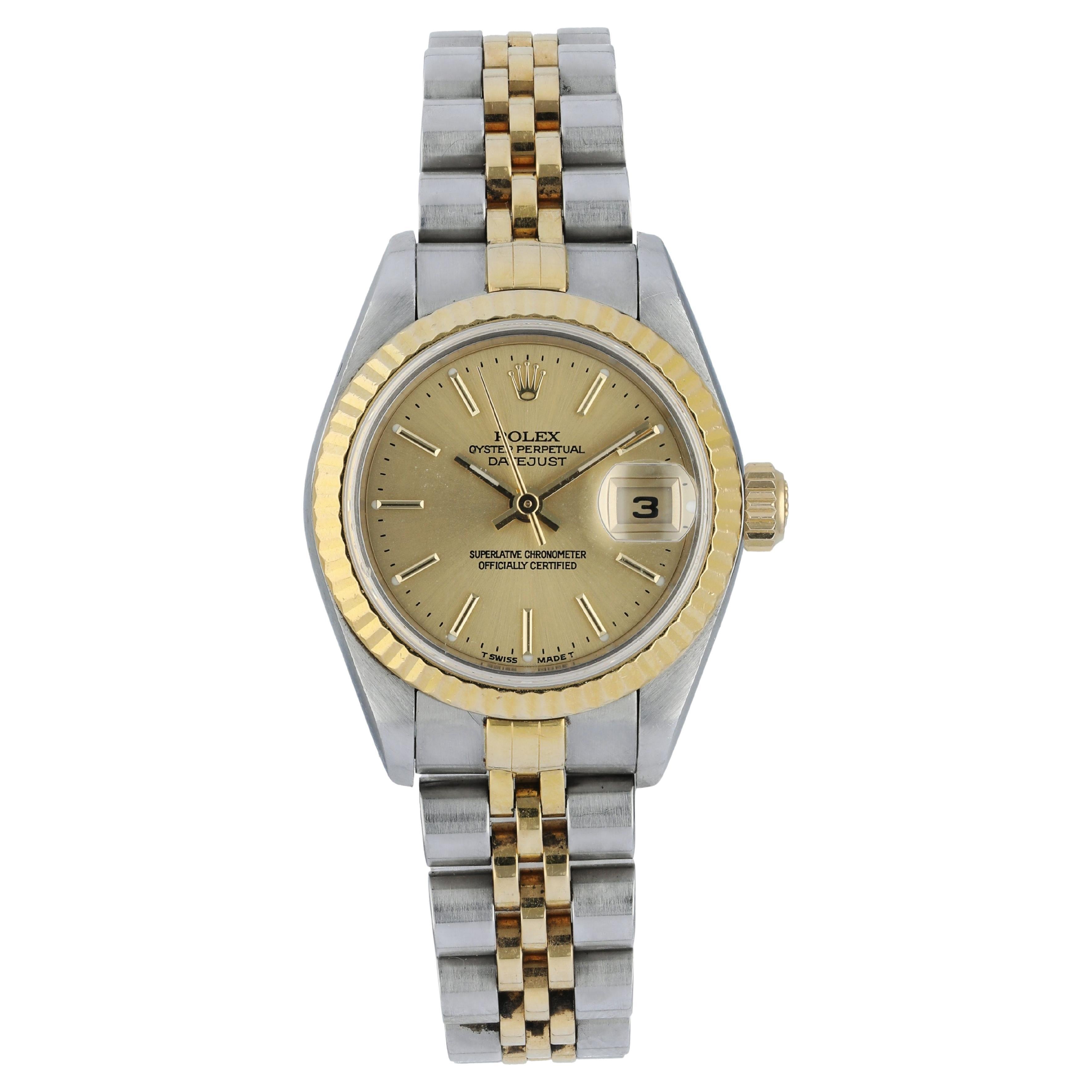 Rolex Modele de Depose 9522 18 Karat Gold Hand-Winding Watch with Box ...