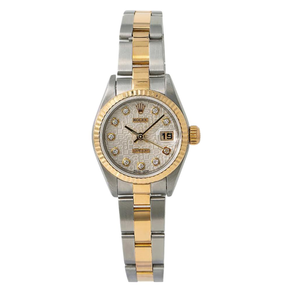 Rolex Datejust 79173, White Dial, Certified and Warranty at 1stDibs