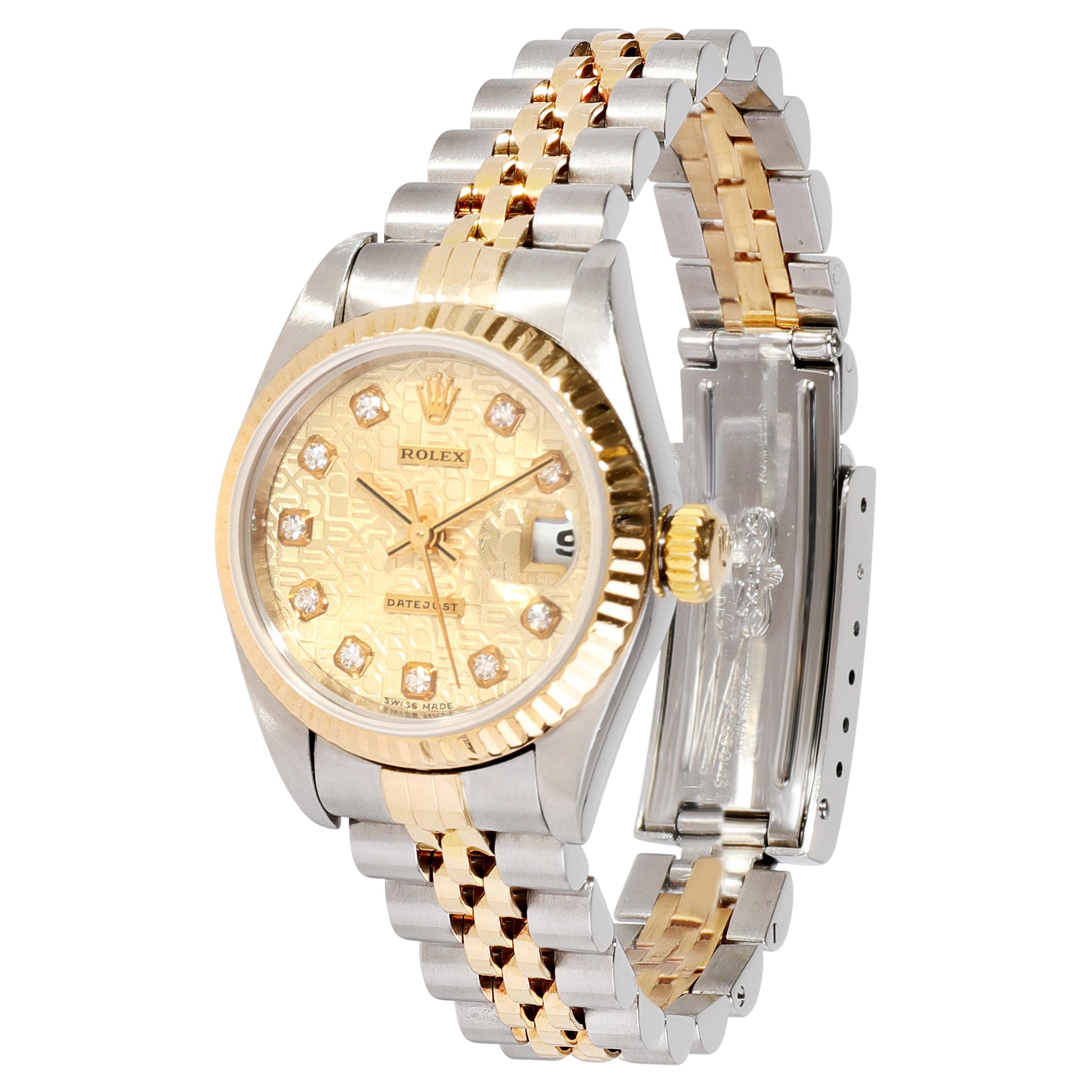 Rolex Datejust 79173 Women's Watch in 18kt Stainless Steel / Yellow ...