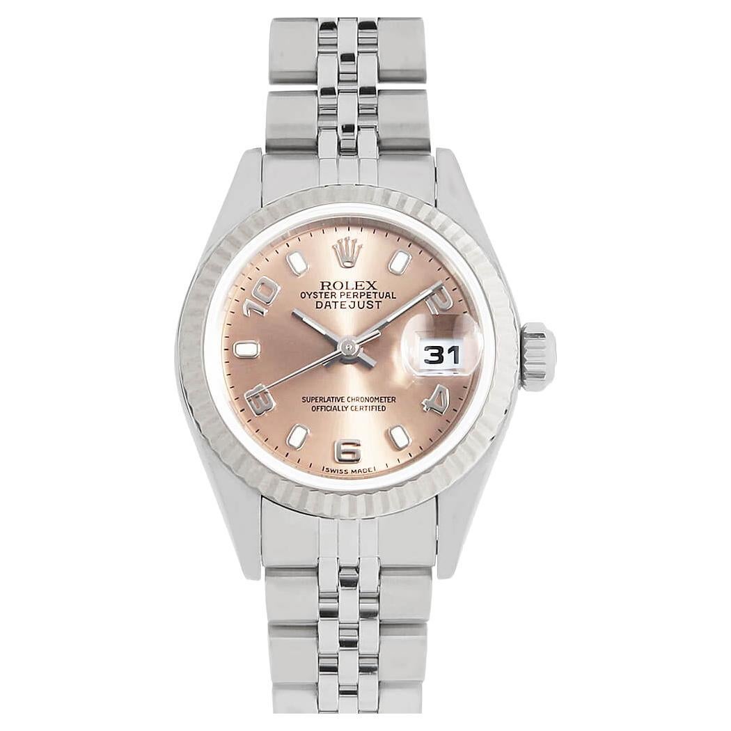 Rolex Datejust 179174NA Ladies Watch - Pink Shell Dial, Arabic, D ...