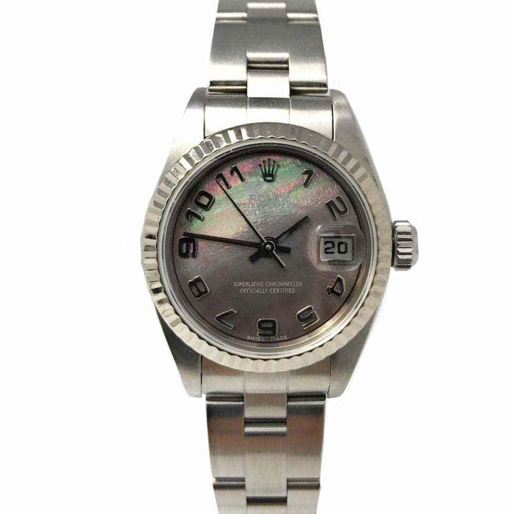 Rolex Datejust 79174 With White-Gold Bezel and Mother-Of-Pearl Dial For ...