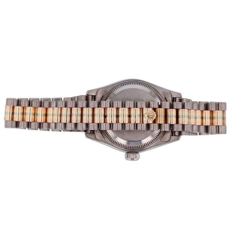 Rolex Datejust 79179 with Band, Yellow-Gold Bezel and Diamond Dial For ...