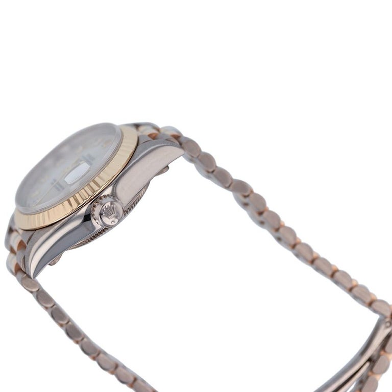 Rolex Datejust 79179 with Band, Yellow-Gold Bezel and Diamond Dial For ...