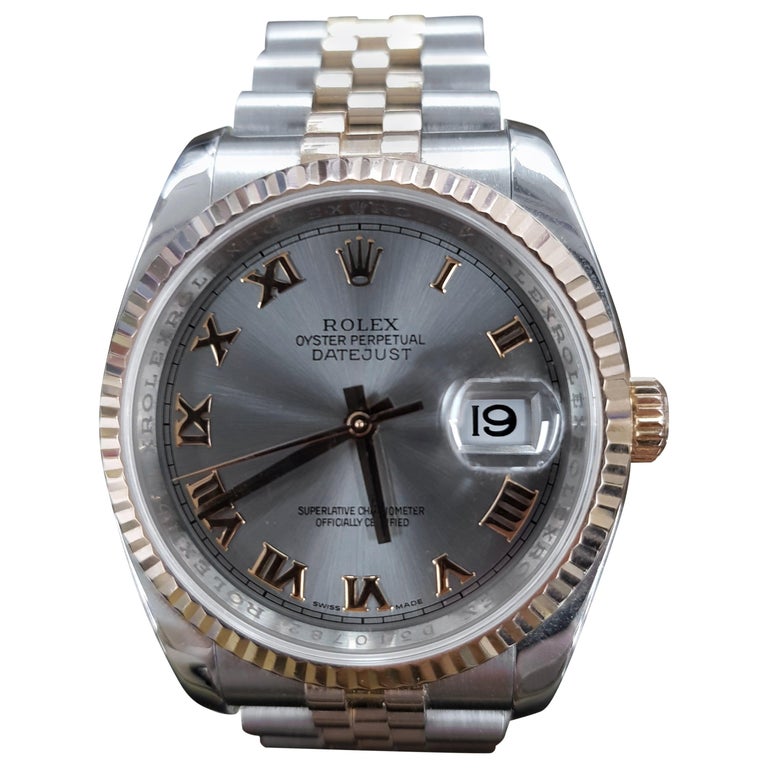 Rolex Datejust, Bi-Metal, Model Number 116231, Registered 2009 For Sale ...