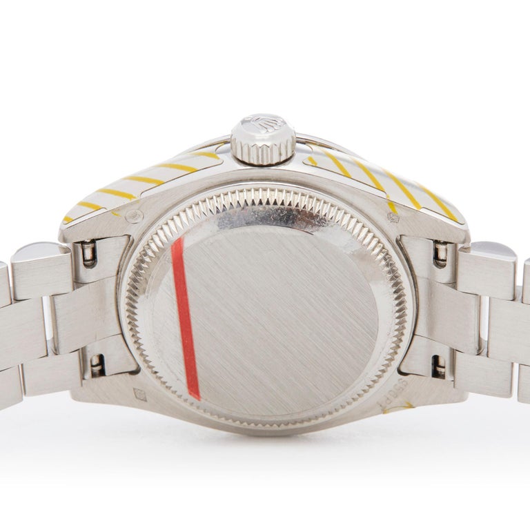 Rolex DateJust Diamond Platinum 179136 at 1stDibs