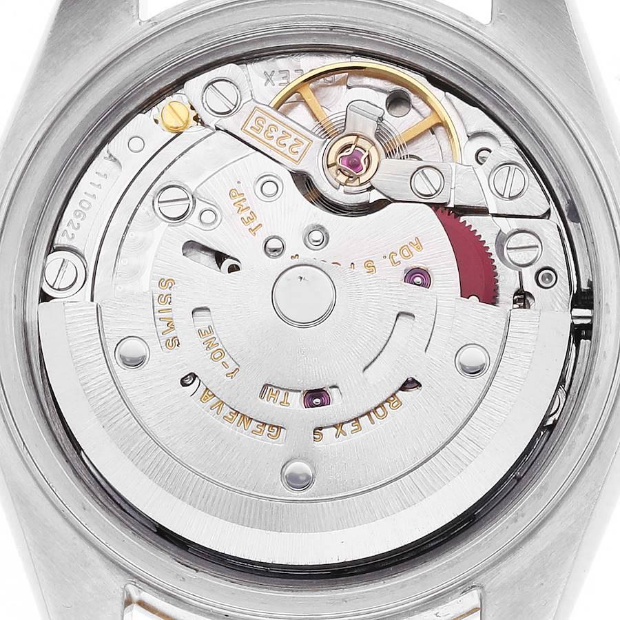 Rolex Datejust Ivory Pyramid Dial Ladies Watch 79163 Box Service Card ...