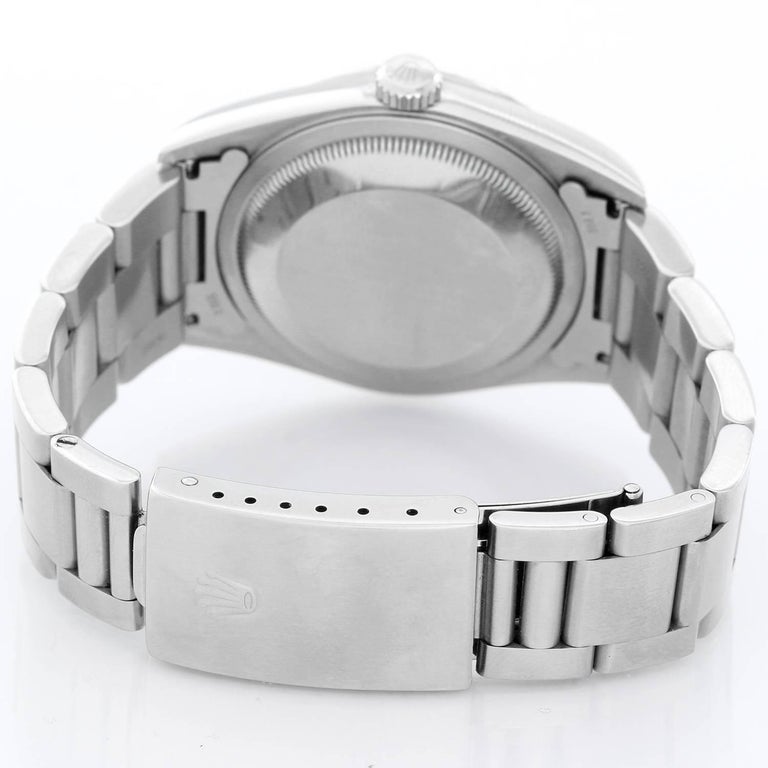 Rolex Stainless Steel Datejust Automatic Wristwatch, 16220 at 1stDibs