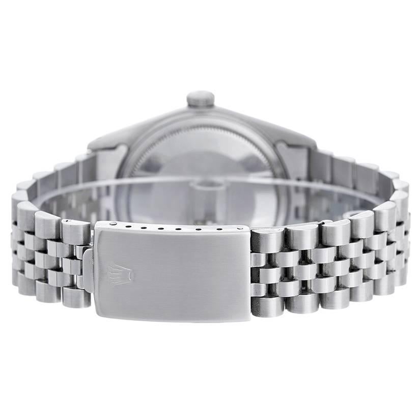 Rolex Stainless Steel Datejust Automatic Wristwatch Ref 16014 at 1stDibs