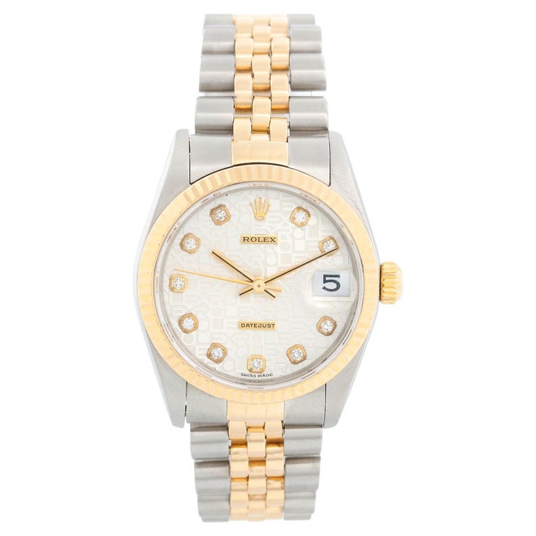 Rolex Datejust Midsize 2-Tone Men's or Ladies Watch 78273 at 1stDibs