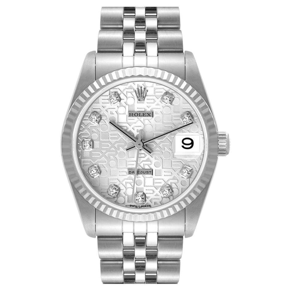 Rolex Datejust 31 Midsize Silver Dial Steel Ladies Watch 78240 Box ...
