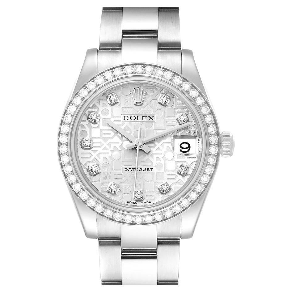 2011 Rolex Datejust 31 Stainless Steel 178384 Wristwatch at 1stDibs