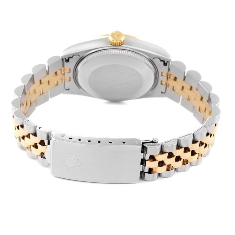 Rolex Datejust Midsize 31mm Steel Yellow Gold Champagne Dial Ladies ...