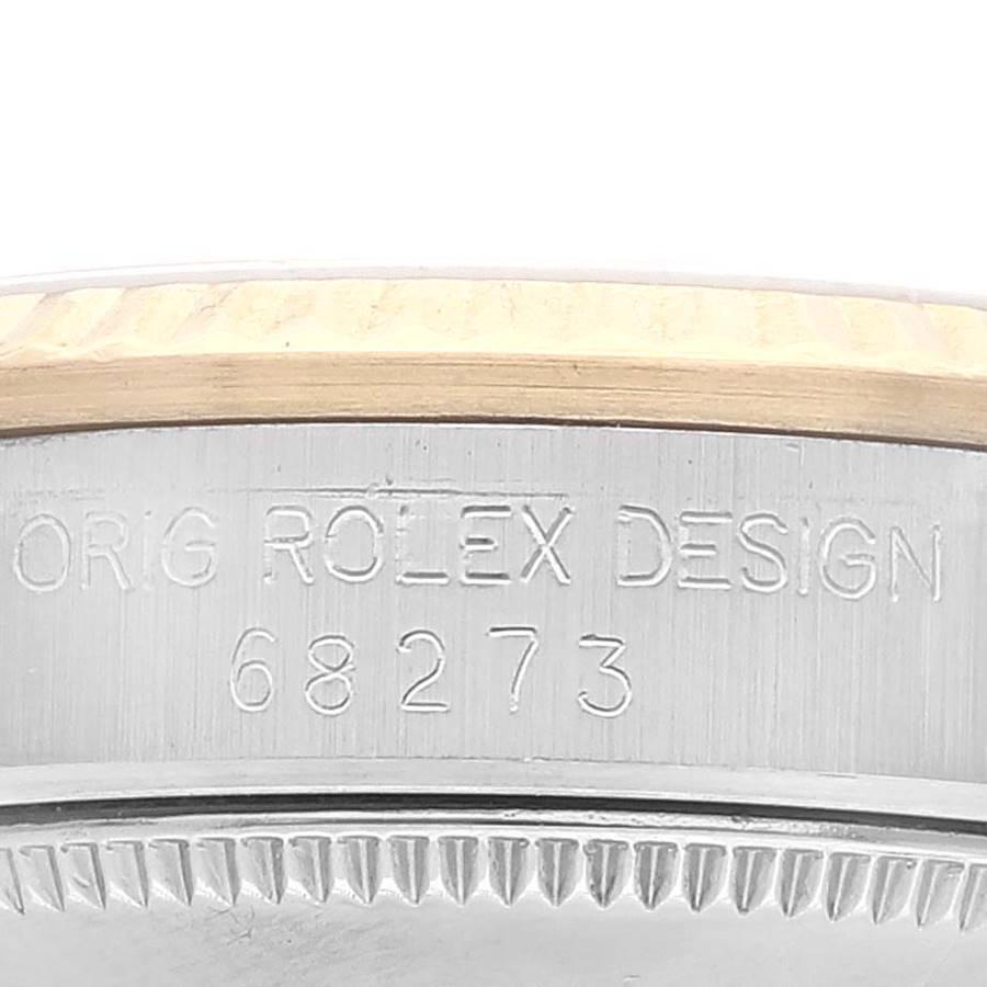 Rolex Datejust Midsize Steel Yellow Gold Ladies Watch 68273 at 1stDibs