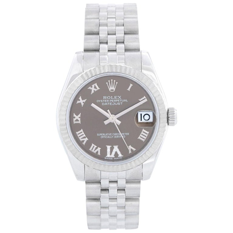 Rolex Datejust Midsize Men's/Ladies Steel Watch 178274 at 1stDibs