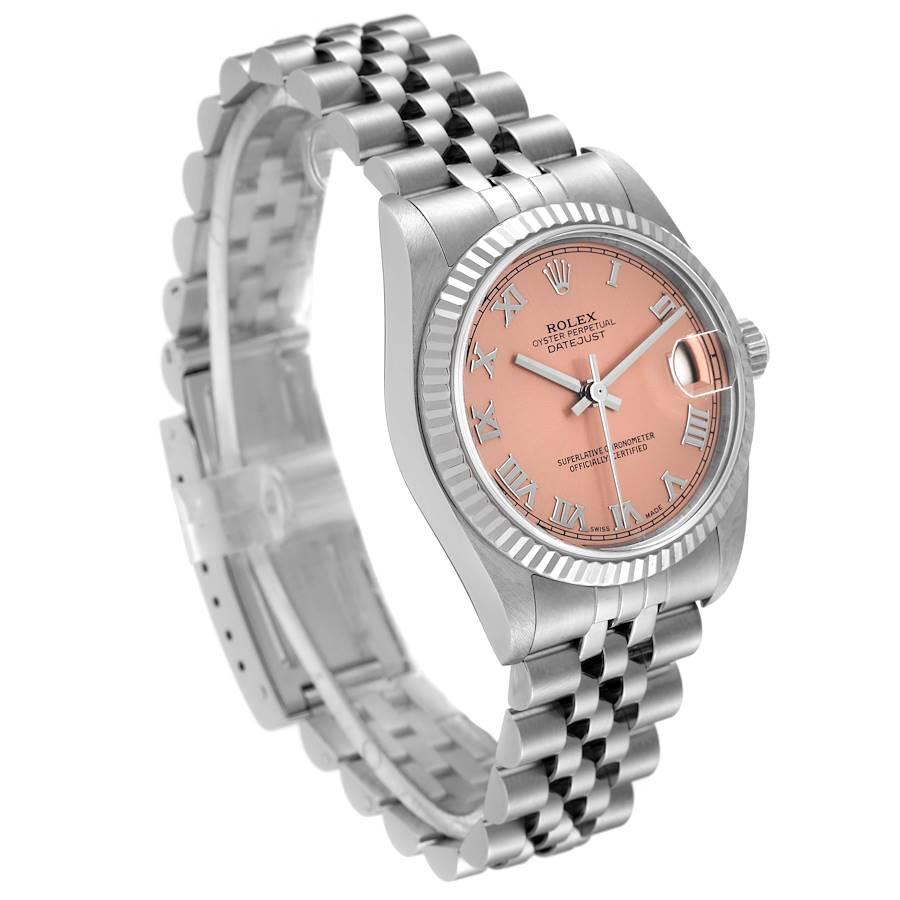 Rolex Datejust Midsize Steel White Gold Salmon Dial Watch 78274 For ...