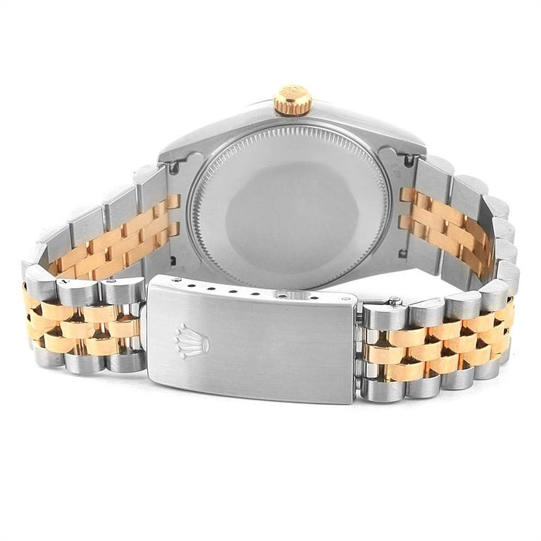 Rolex Datejust Midsize Steel Yellow Gold MOP Diamond Ladies Watch 78273 ...