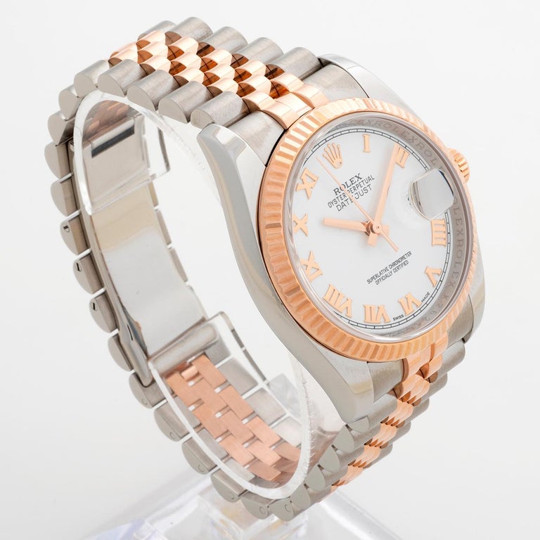 Rolex Datejust ref 116231, 18K Rose Gold, Excellent Condition, Box and ...