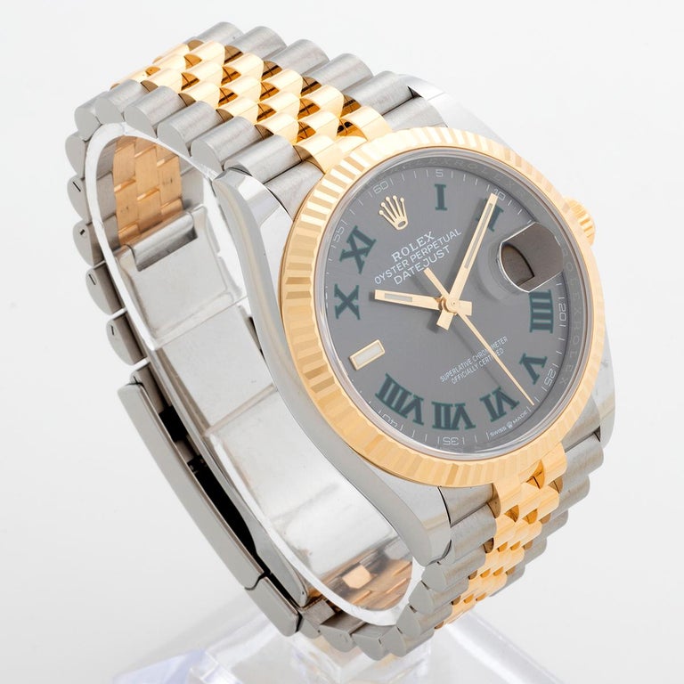 Rolex Datejust Ref 126233, "Wimbeldon Dial', Full Set, Outstanding ...