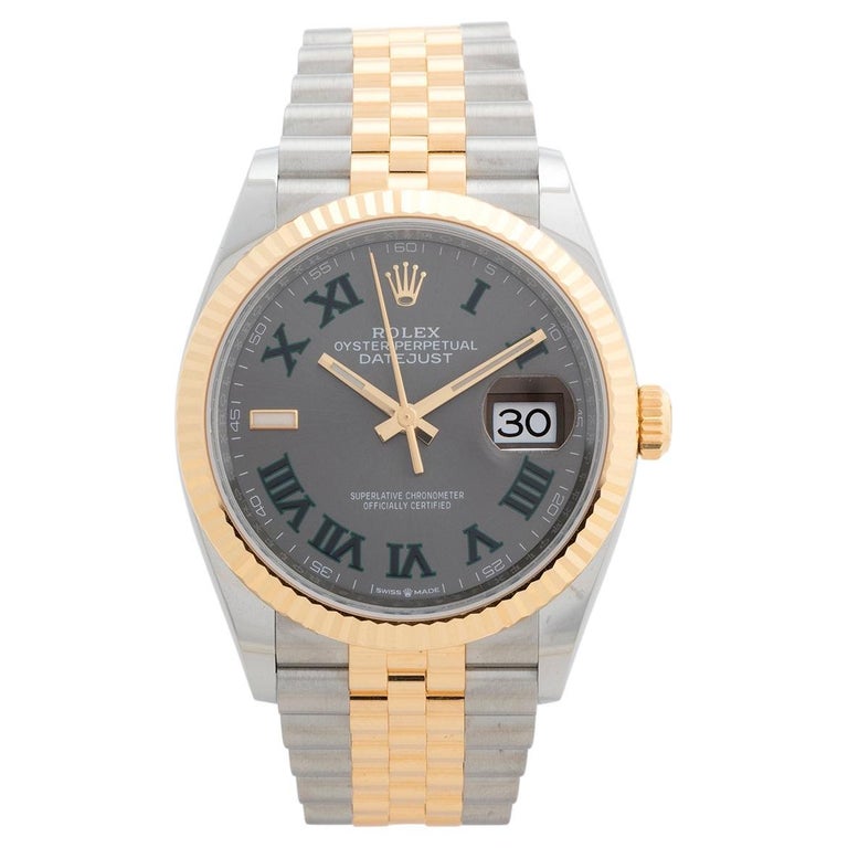 Rolex Datejust Ref 126233, "Wimbeldon Dial', Full Set, Outstanding ...