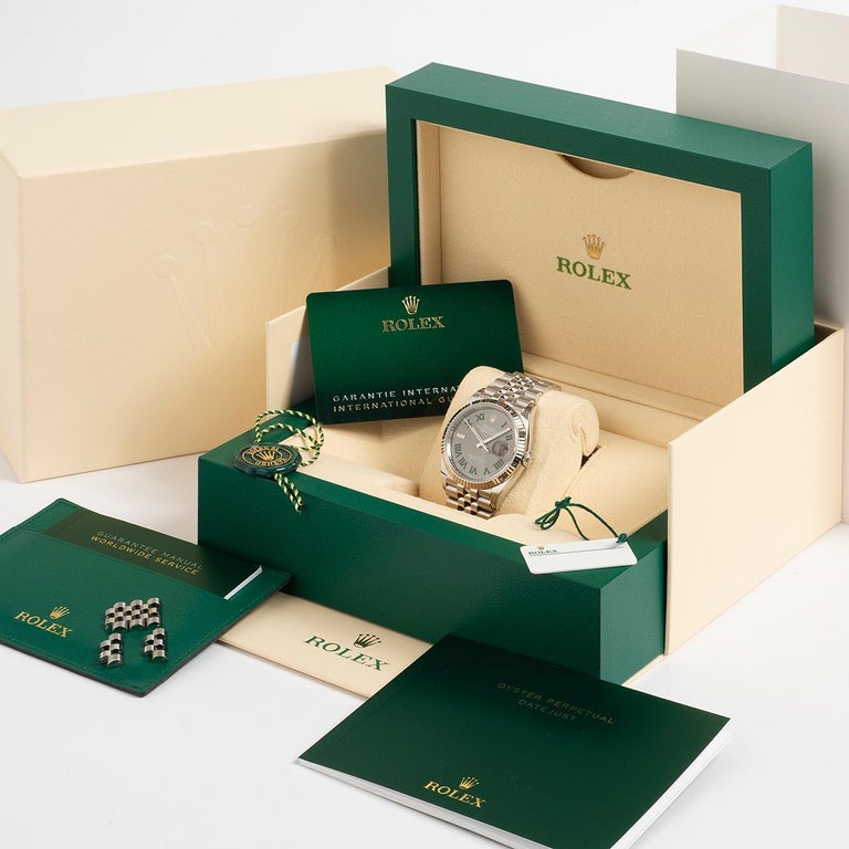 Rolex Datejust Reference 126234 "Wimbledon Dial', Unworn Condition ...