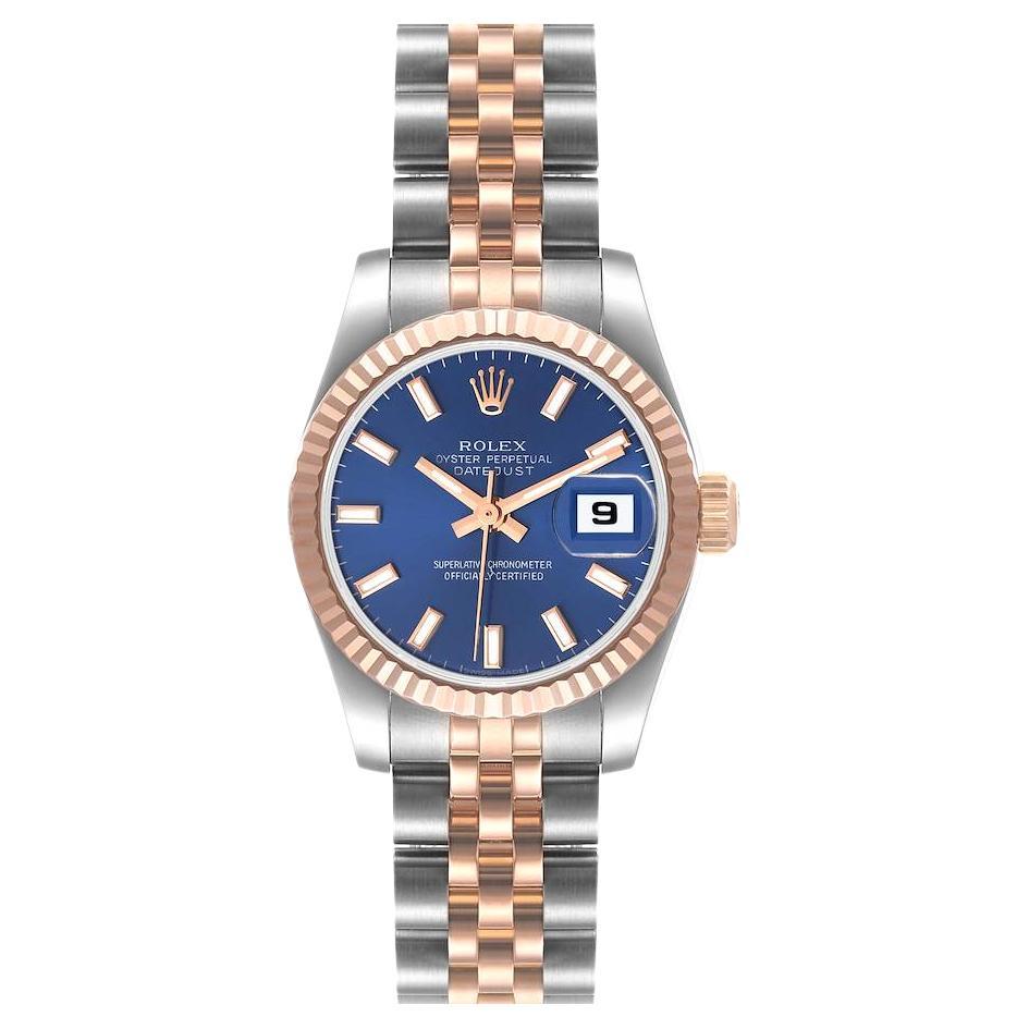 Rolex Datejust 41 Steel Everose Gold Chocolate Dial Watch 126331 Box ...
