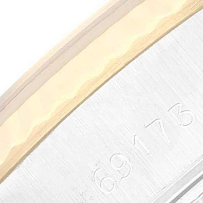 Rolex Datejust Steel Gold Grey Anniversary Dial Ladies Watch 69173 at ...