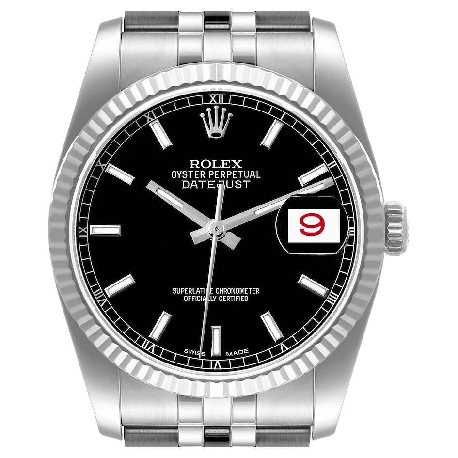 Rolex Sky-Dweller White Gold Black Dial Men's Watch 326139 Box Card For ...