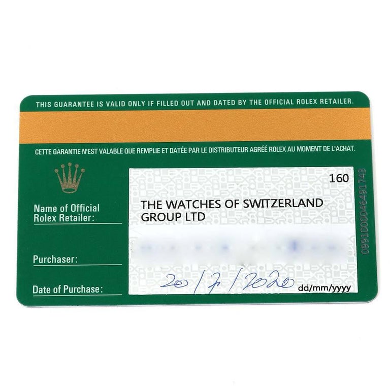 Rolex Datejust Steel White Gold Black Diamond Dial Mens Watch 126234 ...