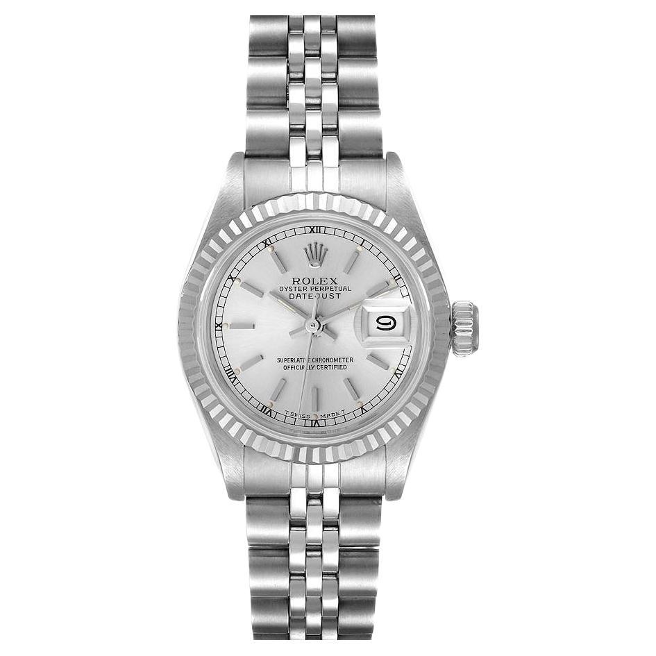 Rolex Ladies Steel Gold Datejust Custom-Colored Dial Wristwatch at ...