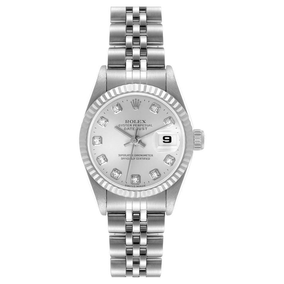 Rolex Ladies Datejust, Brand New, Steel, Silver Stick Dial, Rolex ...