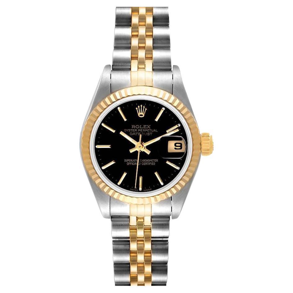 Rolex Gold Datejust Factory Diamond Dial and Bezel Model 68288 Box and ...