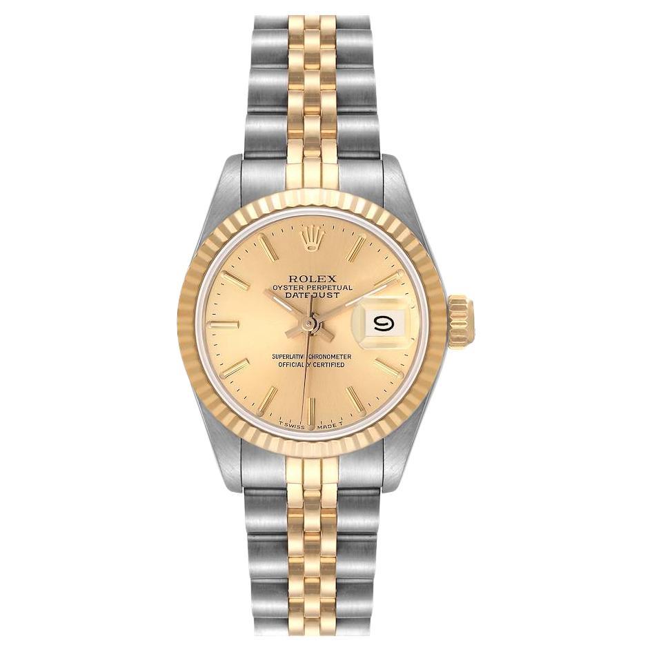Rolex Datejust 69173 Ladies Watch Box and Papers For Sale at 1stDibs