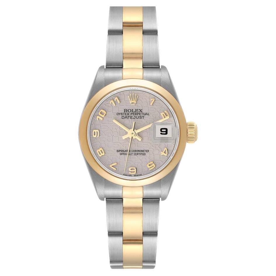 Rolex Datejust Steel Yellow Gold Ivory Anniversary Dial Ladies Watch ...
